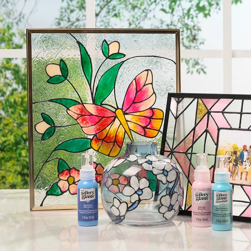 Gallery Glass® Stained Glass Paints | Shop Gallery Glass